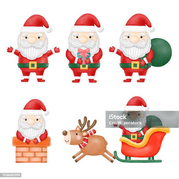 Santa Claus Clipart Selamat Natal Lukisan Digital Ilustrasi Stok ... Santa Claus Clipart Selamat Natal Lukisan Digital Ilustrasi Stok ...