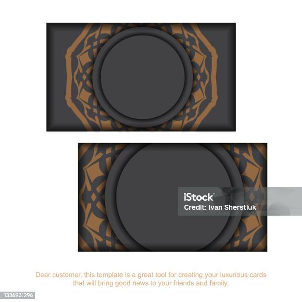 Vector Siap Cetak Desain Kartu Nama Abuabu Dengan Pola Yunani Template