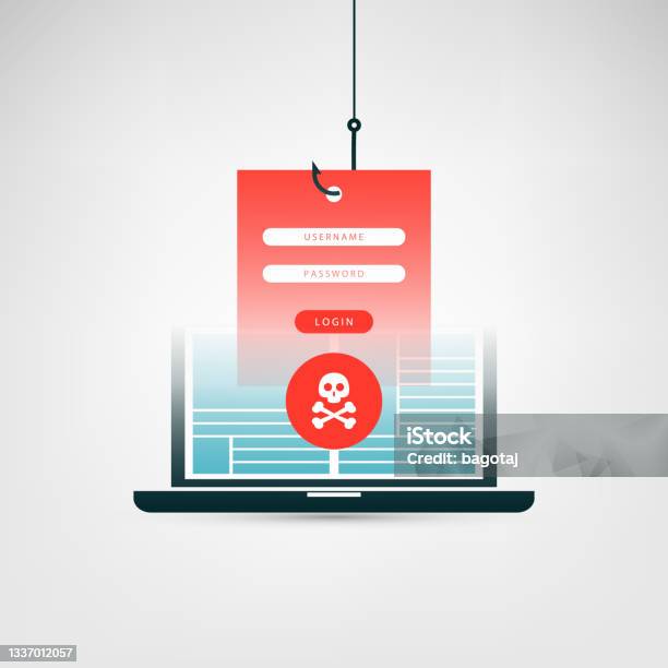 Internet Phishing Account Hacking Attempt Stock Illustration - Download ... Internet Phishing Account Hacking Attempt Stock Illustration - Download ...
