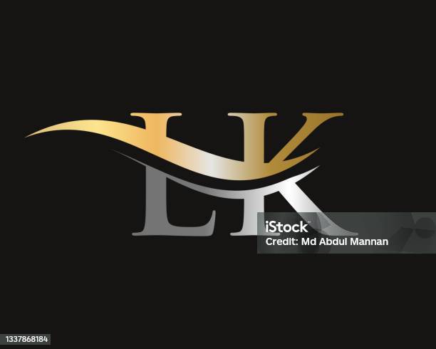 Modern Lk Logo Design For Business And Company Identity Creative Lk