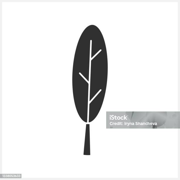 Clipart Darbre Isolé Icône De Gabarit Illustration Vectorielle Eps 10