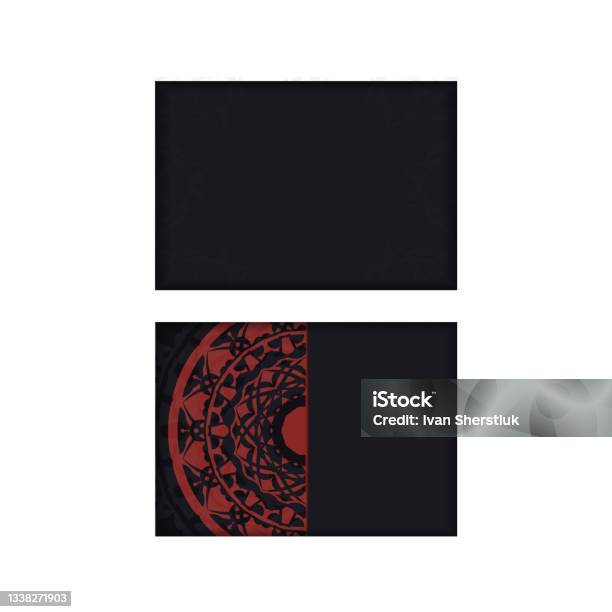 Vector Siap Mencetak Kartu Pos Desain Warna Hitam Dengan Corak Yunani ... Vector Siap Mencetak Kartu Pos Desain Warna Hitam Dengan Corak Yunani ...