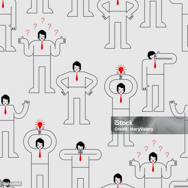 Pola Pekerja Kantor Mulus Latar Belakang Pengusaha Tekstur Vektor