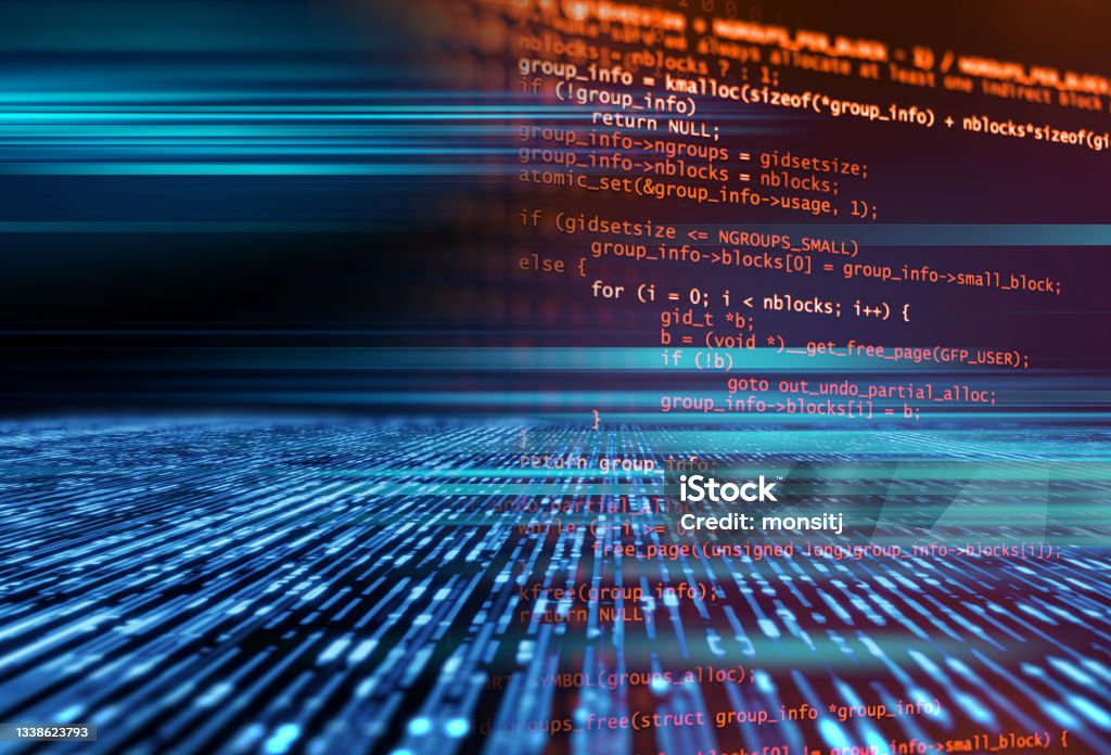 Programming Code Abstract Technology Background Of Software Developer