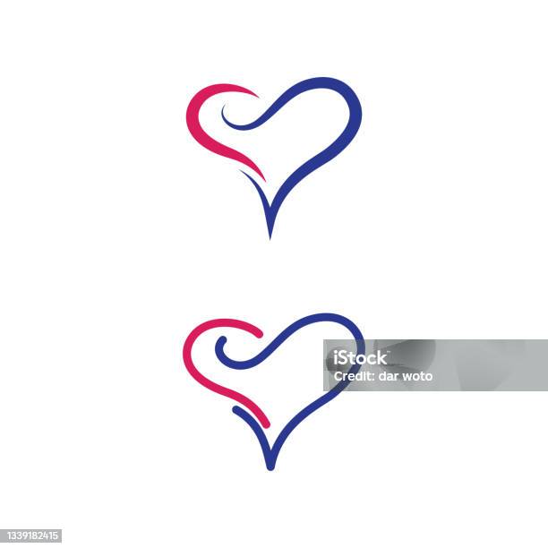 Desain Ilustrasi Beauty Love Vector Ilustrasi Stok Unduh Gambar