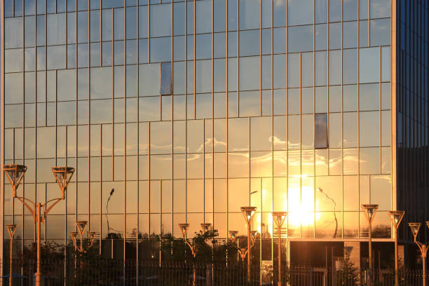 Free Stock Photo of Modern office building in the sunset | Download ...