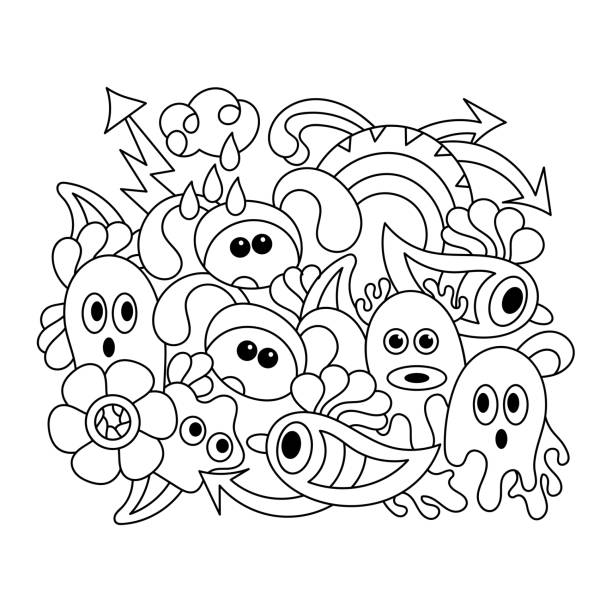 Dragon Eye Coloring Pages