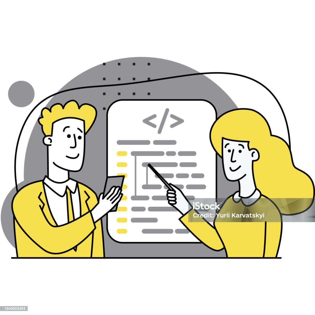 Concept De Codage De Script Programmation Un Langage De Programmation Programmeur Travaillant