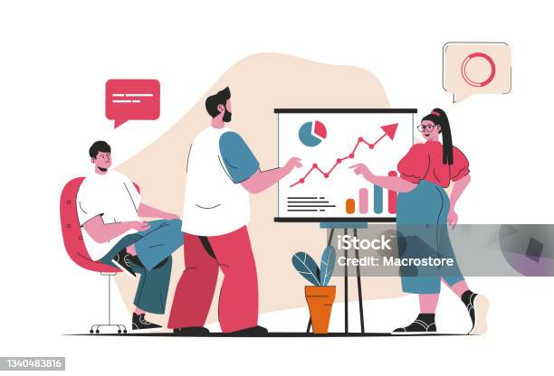 Konsep Pertemuan Bisnis Terisolasi Presentasi Laporan Dan Diskusi