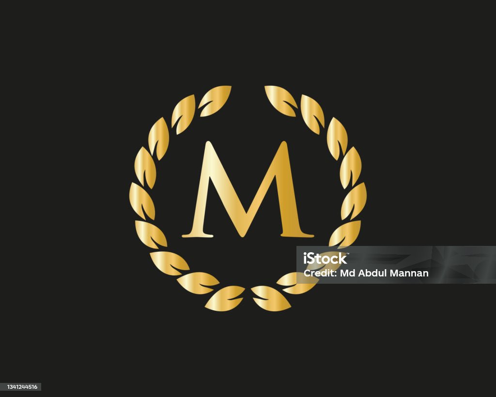 Logo M Modern Dengan Konsep Mewah Template Logo Mewah M Dalam Vektor Untuk Restoran Royalti