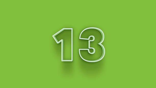 Nombre 13 Vectoriels et illustrations libres de droits - iStock Nombre 13 Vectoriels et illustrations libres de droits - iStock