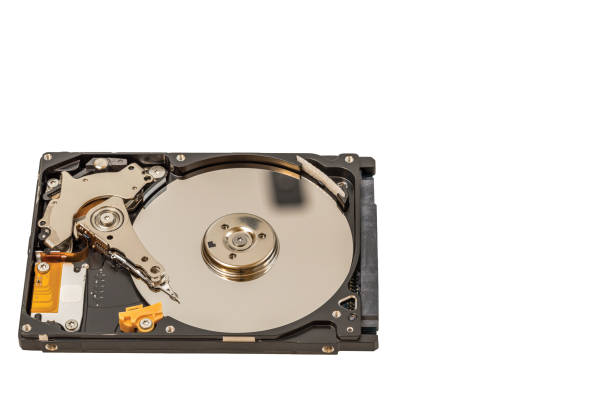 Free Stock Photo of Inside view of an open computer hard disk drive ...
