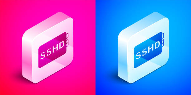 250 Ssd Drive Icon Stock Illustrations Royalty Free Vector Graphics