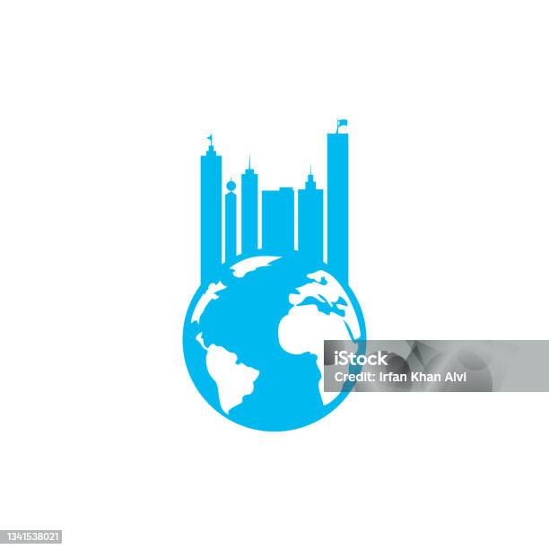 Konsep Desain Logo Vektor Kota Globe Globe Dan Bangunan Logo Desain ... Konsep Desain Logo Vektor Kota Globe Globe Dan Bangunan Logo Desain ...