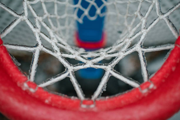 Free Stock Photo of Basketball Sinking Through Basketball Hoop ...