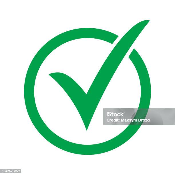 Green Tick Icon Vector Symbol Checkmark Isolated On White Background ... Green Tick Icon Vector Symbol Checkmark Isolated On White Background ...