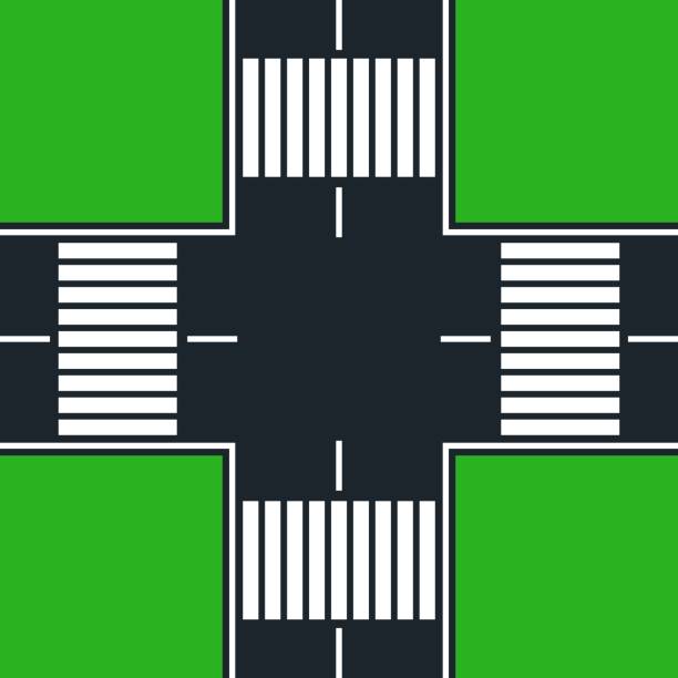 460+ Four Way Intersection Stock Photos, Pictures & Royalty-Free Images ... 460+ Four Way Intersection Stock Photos, Pictures & Royalty-Free Images ...