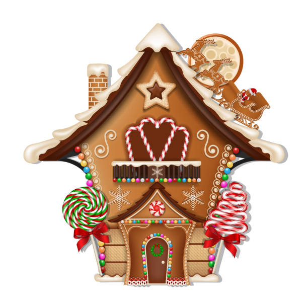 Animated Gingerbread House