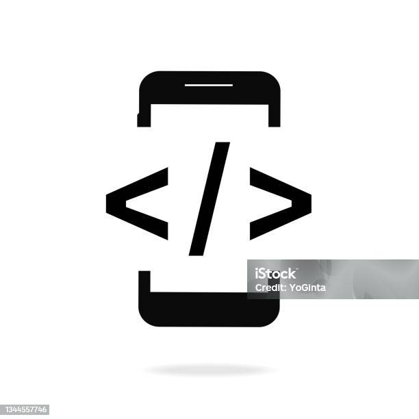 Html Code Web Development Code Html Java Script On Phone Programming Html With Smartphone Stock