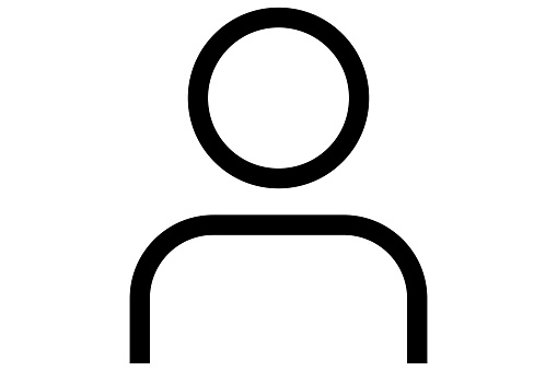 Avatar De Lutilisateur Symbole De Profil De Contour Signe Davatar
