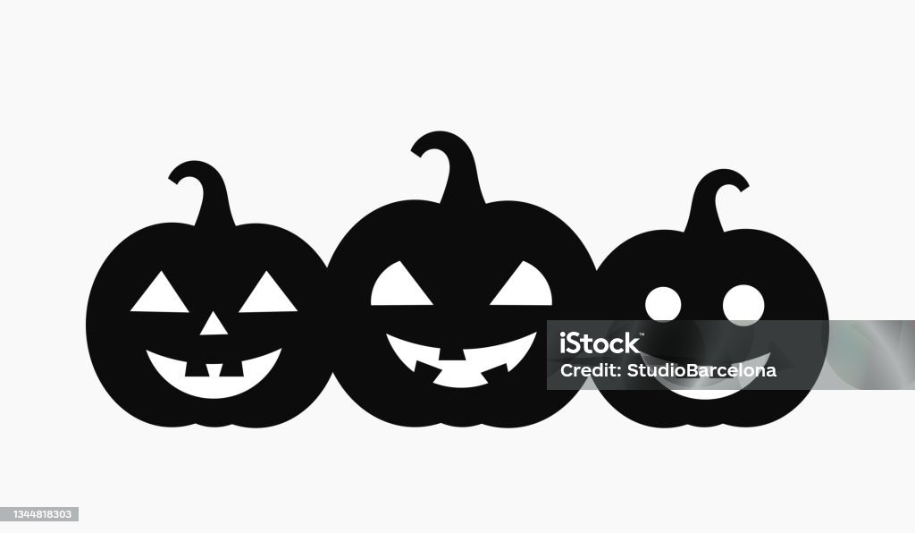 Halloween Jack O Lantern Pumpkins Stock Illustration Download Image