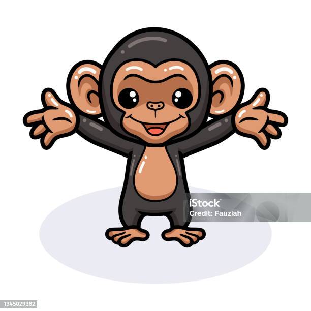 Kartun Simpanse Bayi Lucu Mengangkat Tangan Ilustrasi Stok - Unduh ... Kartun Simpanse Bayi Lucu Mengangkat Tangan Ilustrasi Stok - Unduh ...