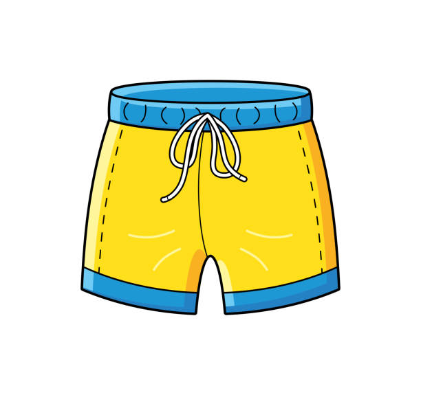 180 Celana Pendek Pantai Ilustrasi Grafik Vektor And Clip Art Bebas