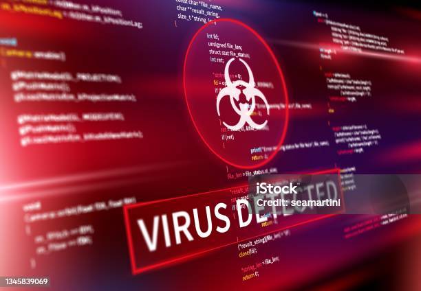 Virus Detected Warning Alert Screen Message Stock Illustration ... Virus Detected Warning Alert Screen Message Stock Illustration ...