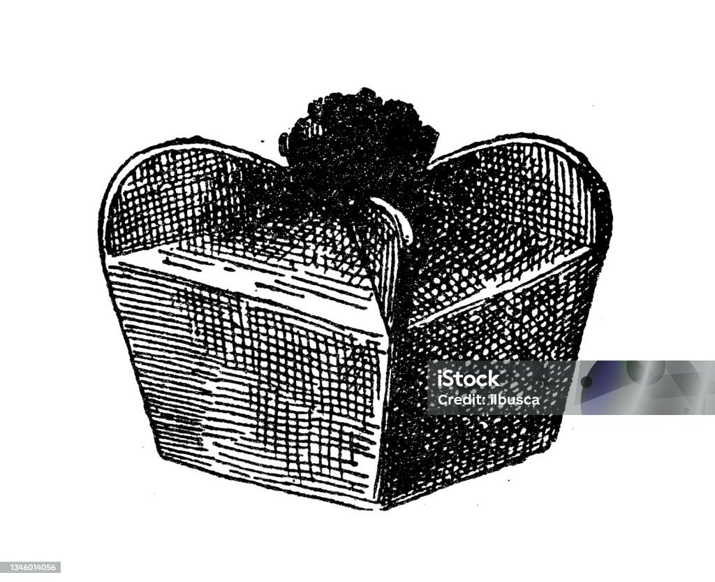 Antique Illustration Biretta Cap Hat Clergy Stock Illustration Download Image Now Biretta