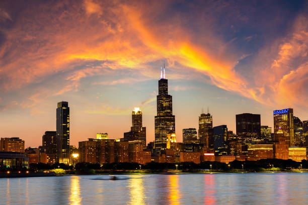 Chicago Sunset Pictures | Download Free Images on Unsplash