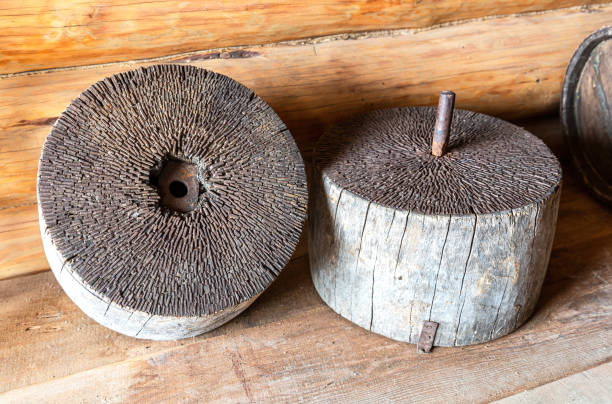Free picture: mill, wooden, quern