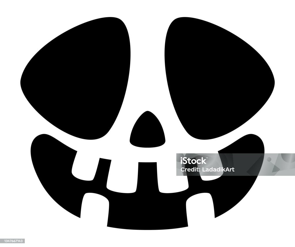 Ilustración de Icono De Cara De Calabaza De Halloween Sonrisa Torcida ... Ilustración de Icono De Cara De Calabaza De Halloween Sonrisa Torcida ...
