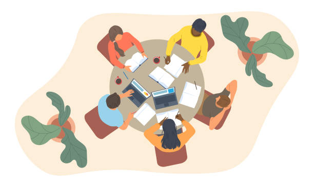 Free Stock Photo of Group of People Sitting Around a Laptop Computer ...