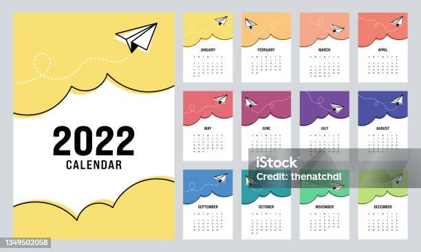 Desain Template Kalender Untuk 2022 Perencana Bulanan Yang Dapat ... Desain Template Kalender Untuk 2022 Perencana Bulanan Yang Dapat ...