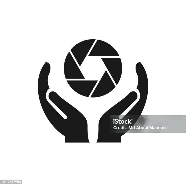 Desain Logo Kamera Tangan Logo Kamera Dengan Vektor Konsep Tangan ... Desain Logo Kamera Tangan Logo Kamera Dengan Vektor Konsep Tangan ...