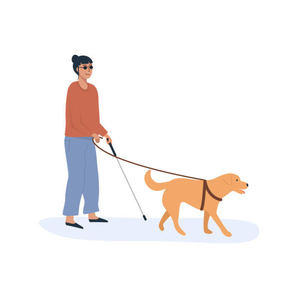 Seeing Eye Dog Clipart Border