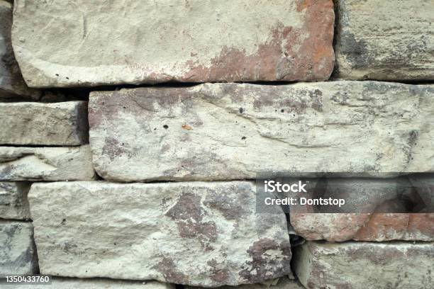 Latar Belakang Tekstur Dinding Batu Kapur Foto Stok Unduh Gambar