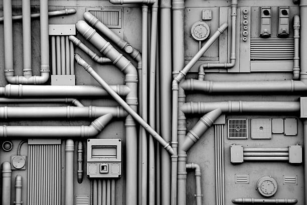 Free picture: metal, pipes, texture