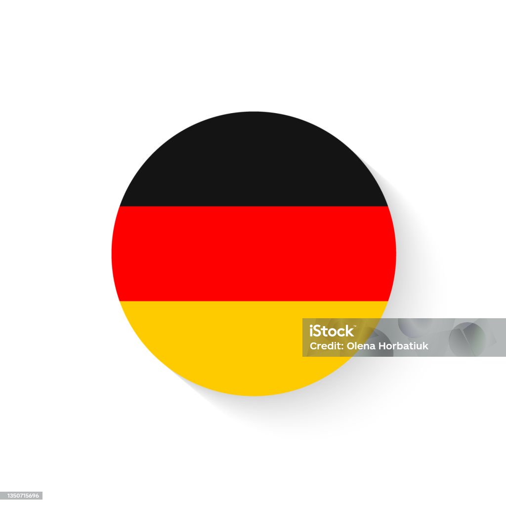 Round German Flag Vector Icon Isolated German Flag Button Stock ... Round German Flag Vector Icon Isolated German Flag Button Stock ...