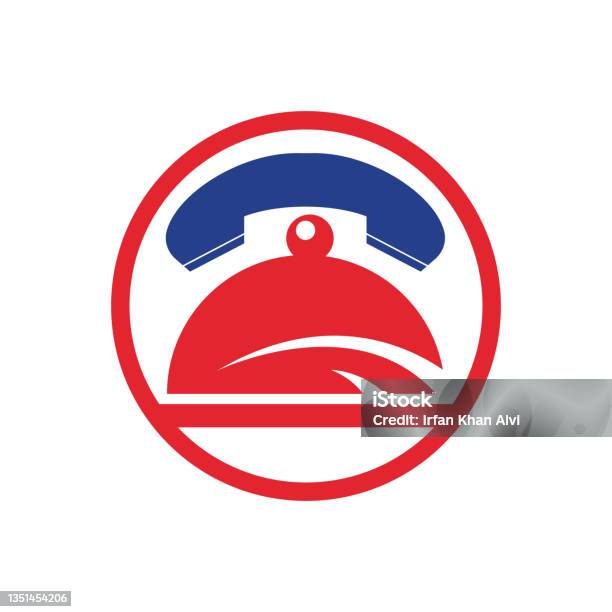 Sebut Desain Logo Vektor Makanan Konsep Logo Layanan Pengiriman Makanan