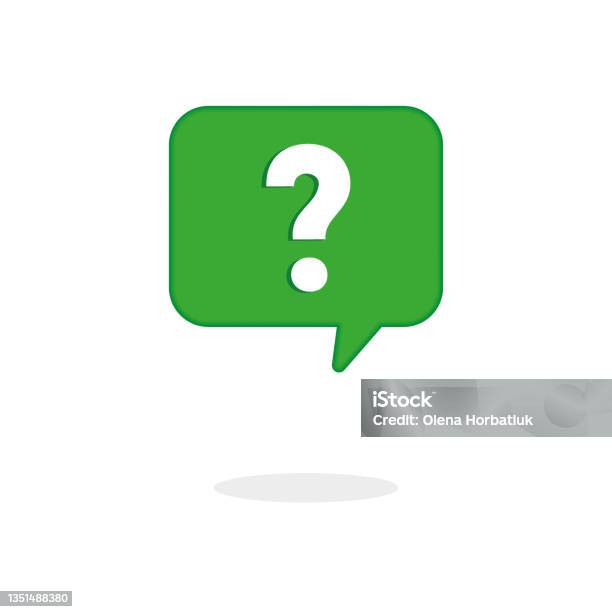 Icône De Signe De Point Dinterrogation Symbole Daide Signature Faq Rond