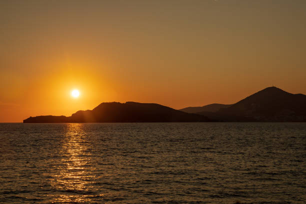 Free Stock Photo of Full Sun Sunset | Download Free Images and Free ...