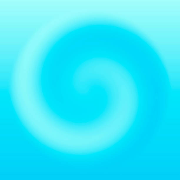 Light Blue Swirls Background