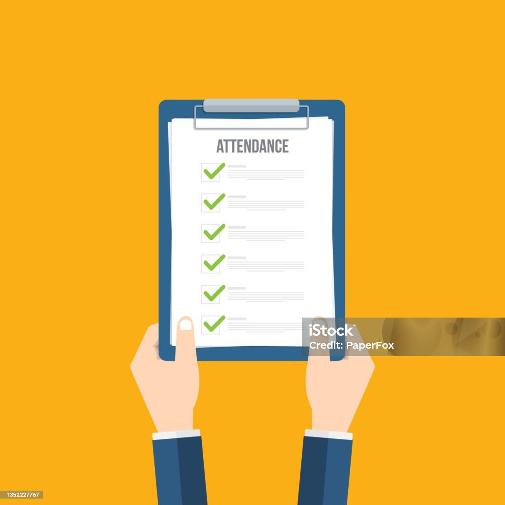 Man Hold Attendance Clipboard With Checklist Questionnaire Survey ... Man Hold Attendance Clipboard With Checklist Questionnaire Survey ...