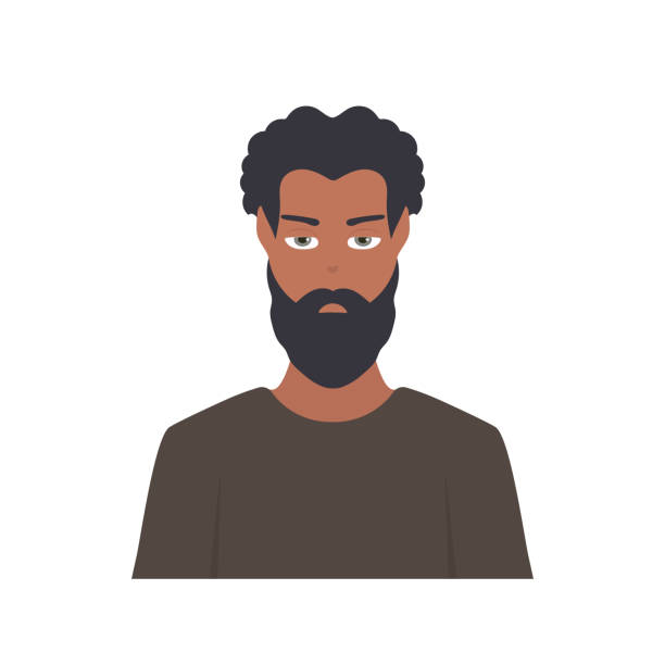 90 Black Man With Dreads And Beard Stock Illustrations Royalty Free