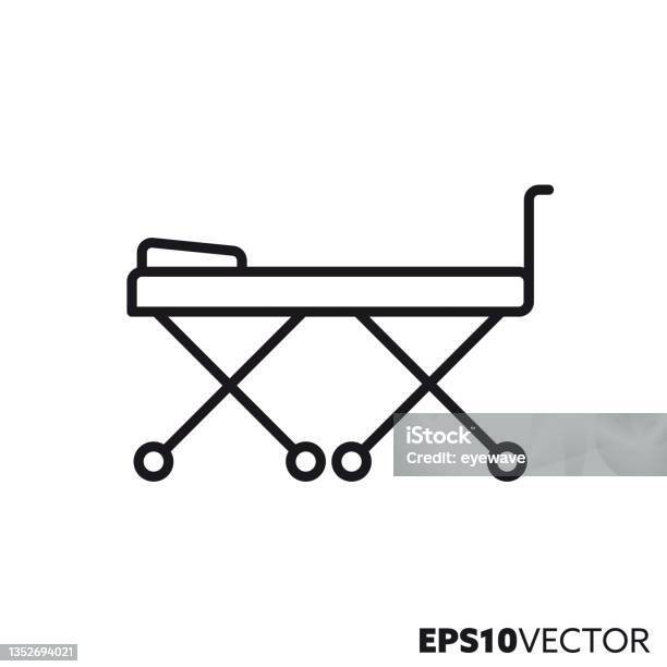 Stretcher Vector Line Icon Stock Illustration - Download Image Now ... Stretcher Vector Line Icon Stock Illustration - Download Image Now ...
