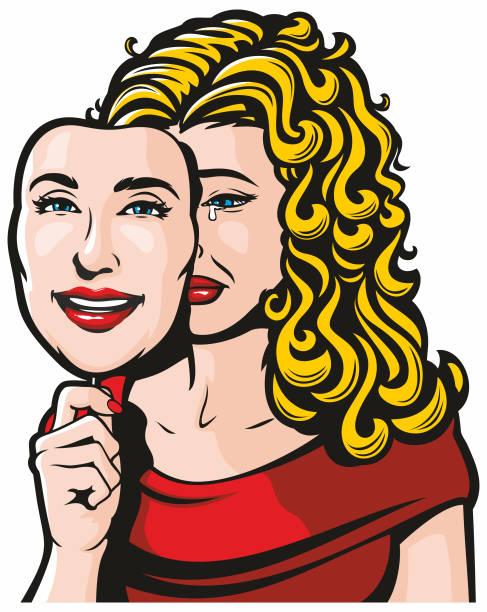 3 900 Fake Smile Ilustrasi Grafik Vektor And Clip Art Bebas Royalti