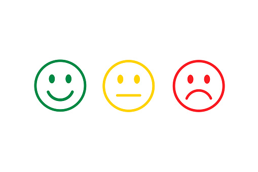 Vetores de Rosto Moderno De Sorriso De Emoji Feliz Neutro E Triste ... Vetores de Rosto Moderno De Sorriso De Emoji Feliz Neutro E Triste ...