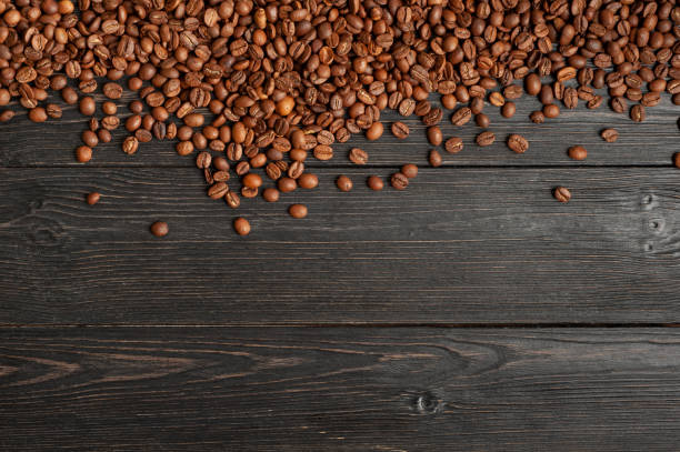 Free Stock Photo of Background of coffee beans on the table | Download ...