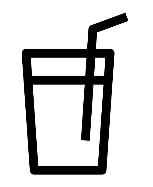 6800 Vasos Con Popote Ilustraciones De Stock Gráficos Vectoriales
